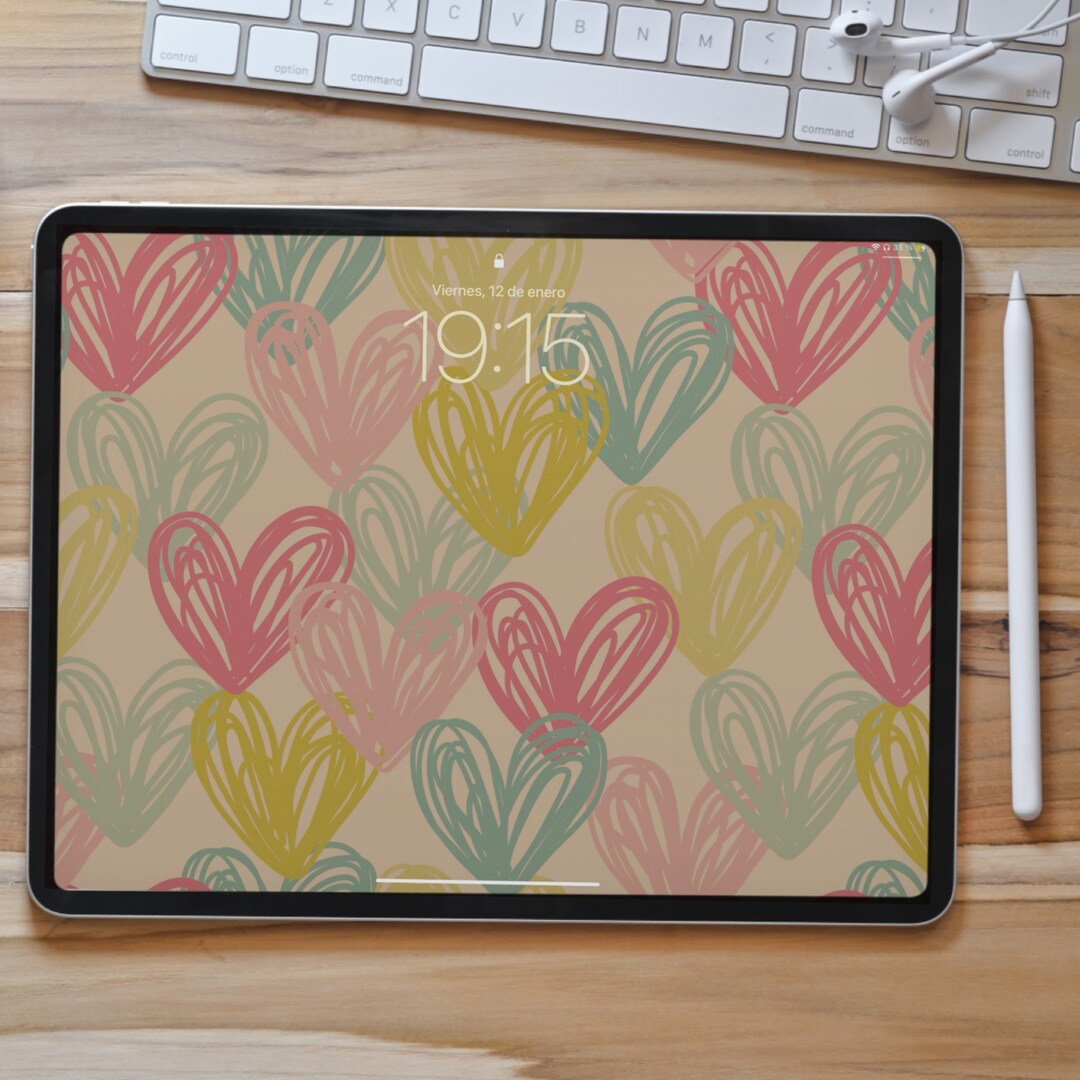 IPad Wallpaper Valentines Day iPad Wallpaper, Pastel iPad Wallpaper ...