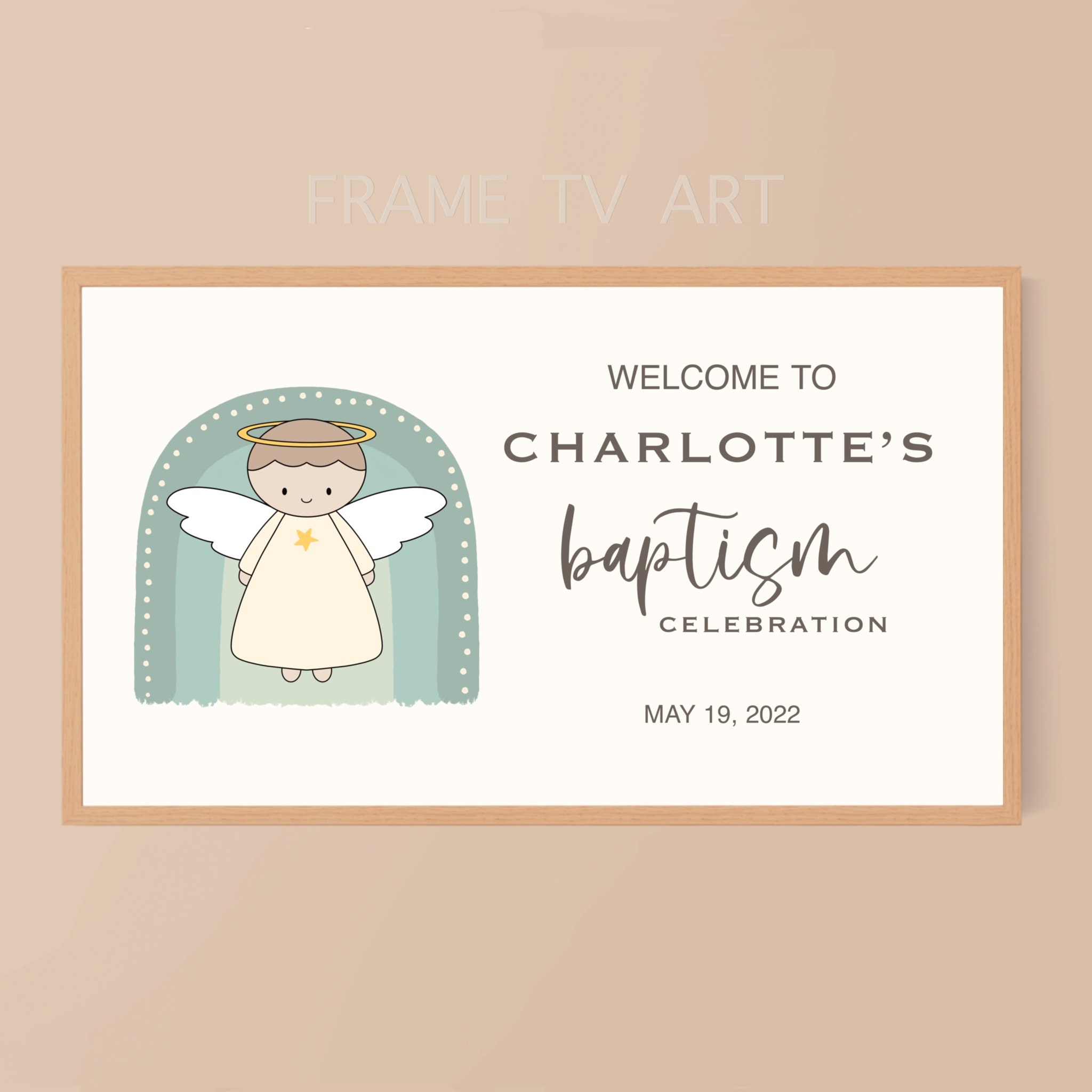Baptism Frame