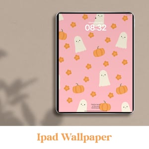 Halloween iPad Wallpaper, iPad Background, Cute Spooky Wallpaper Ipad ...