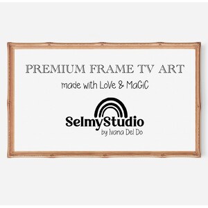 Pink Bow FRAME TV Art Birthday Coquette Party Decor Wall Art Frame Tv ...