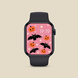 Fall Halloween Watch Wallpaper, Apple Watch Face Wallpaper, Halloween ...