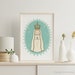 Our Lady of FATIMA Digital Print Catholic Wall Art Virgin - Etsy