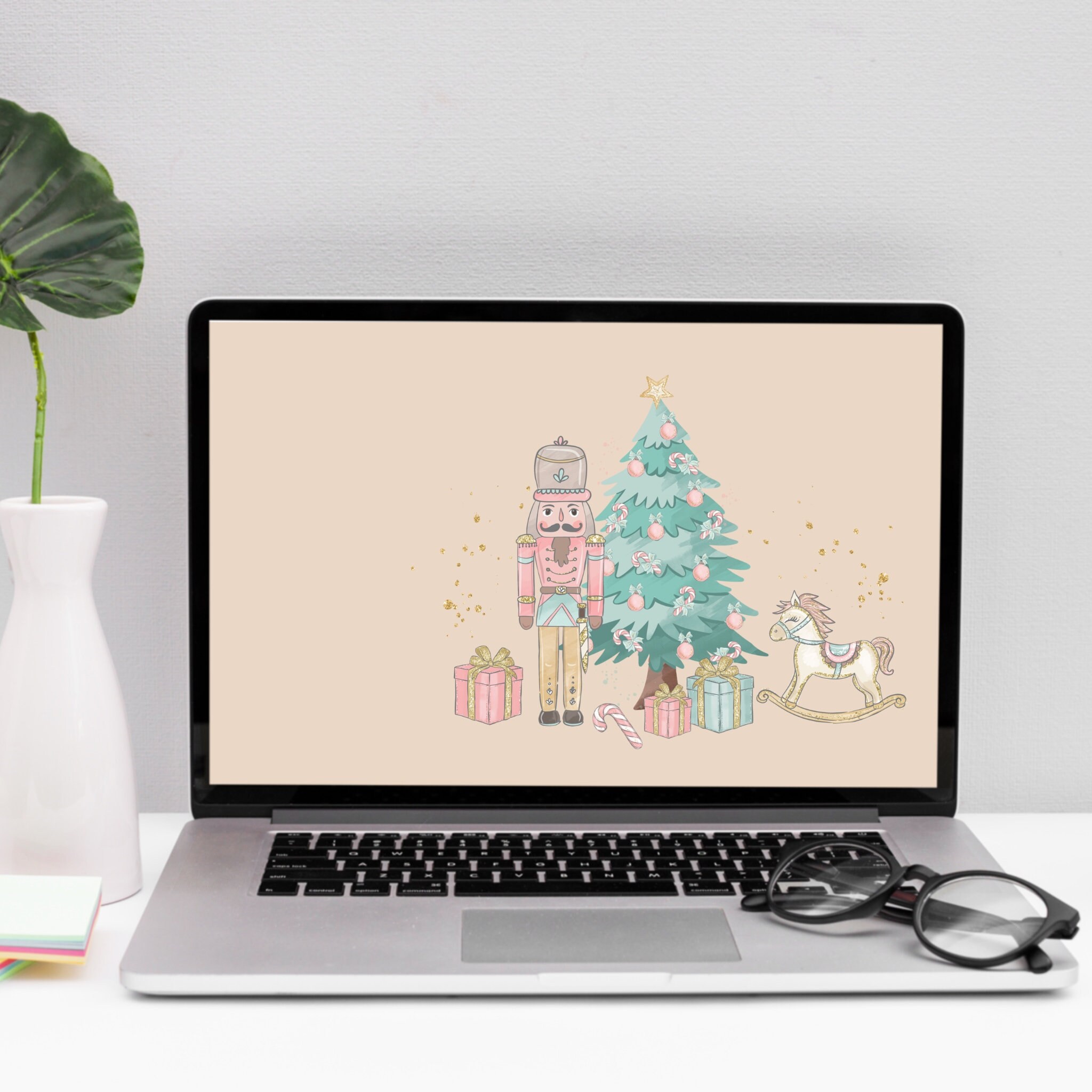 CHRISTMAS WALLPAPER, Christmas Desktop Wallpaper Computer Background ...