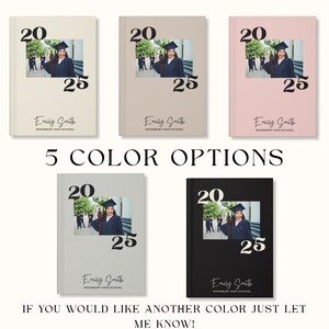 GRADUATION PARTY GUEST Book, Class of 2025 Grad Party Book, High School ...