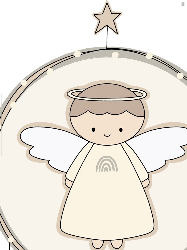 Baby Blessing Gift GUARDIAN ANGEL Printable Art Catholic - Etsy