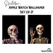 Funny Skeleton Apple Watch Wallpaper, Halloween Watch Face (digital ...