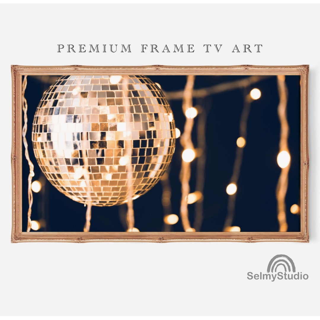 Disco Ball, Samsung Frame TV Art, Instant Download, Party, Disco Ball ...