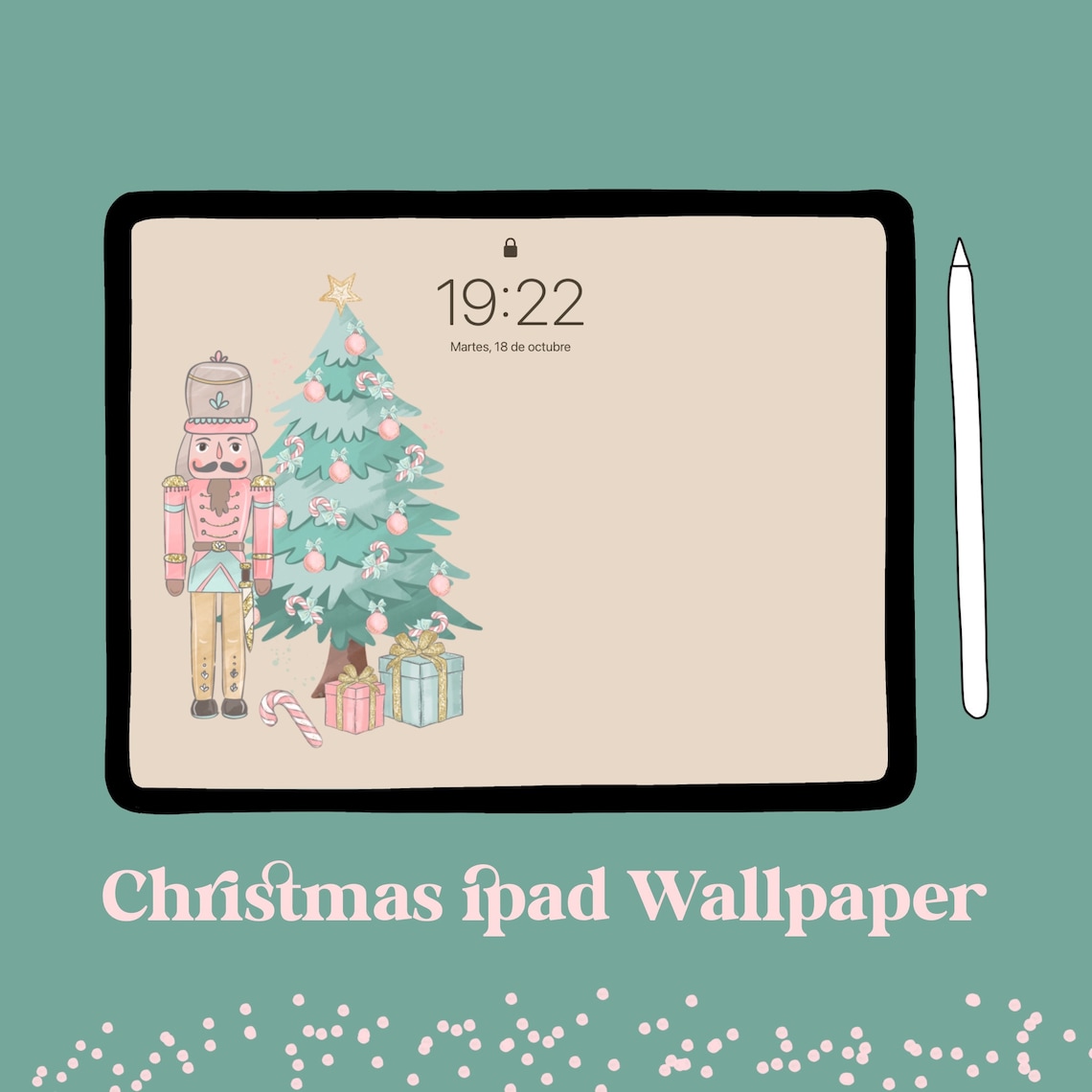 CHRISTMAS Ipad Wallpaper Christmas Ipad Background - Etsy