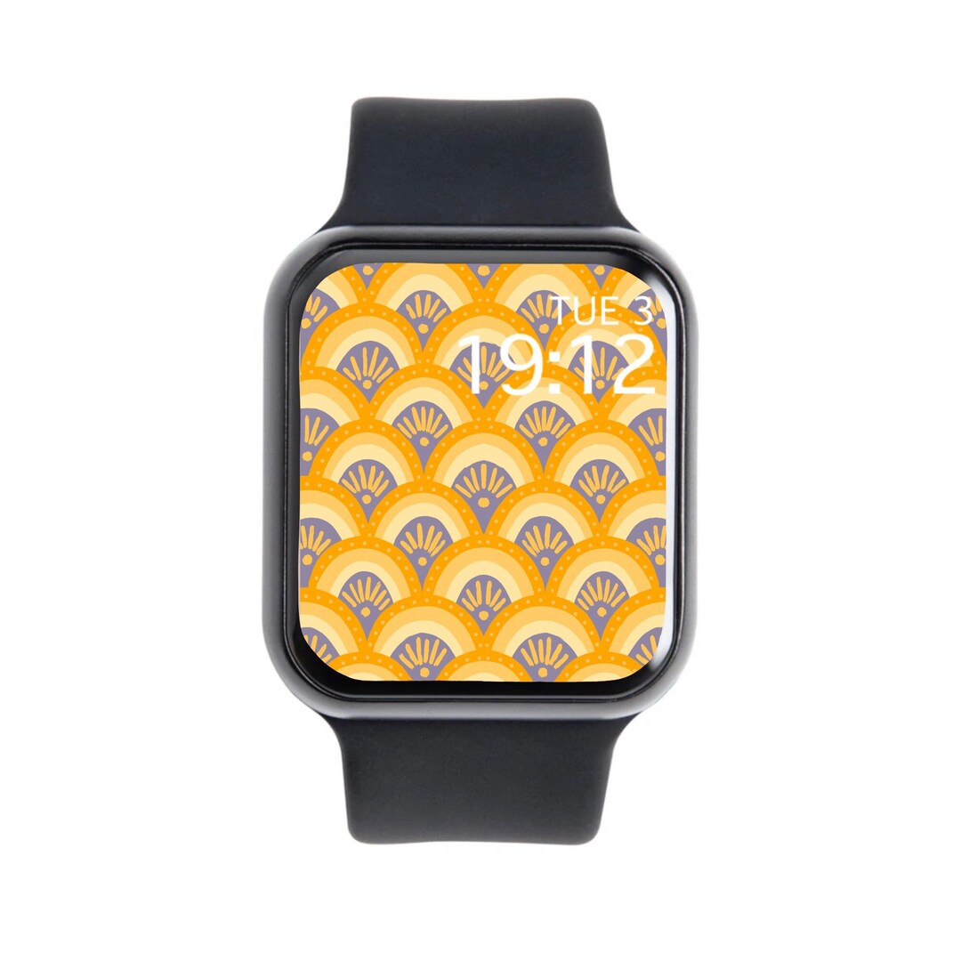 RAINBOW Apple Watch Face Wallpaper DIGITAL DOWNLOAD Apple Watch Charms ...