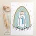 LOURDES, Our Lady, Saint Printable, Catholic Print, Catholic Gift for ...