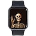 Funny Skeleton Apple Watch Wallpaper, Halloween Watch Face (digital ...