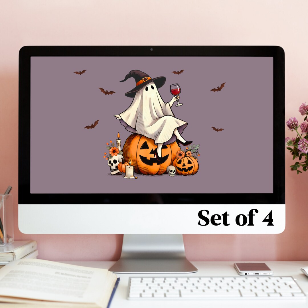 HALLOWEEN DESKTOP WALLPAPER Fall Halloween Computer Desktop Background ...