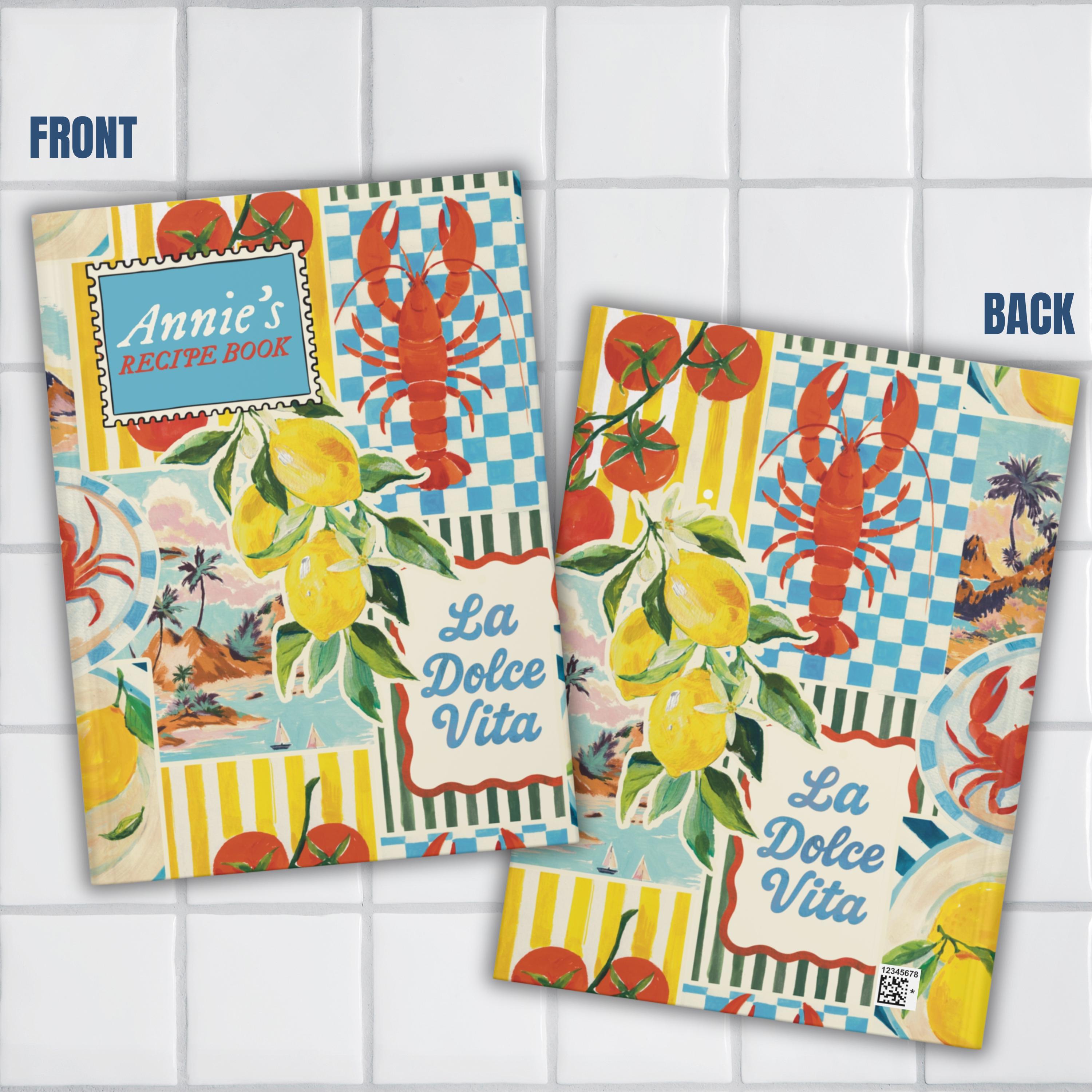 Custom Recipe Book for Own Recipes Personalized Cookbook Write Your Own ...