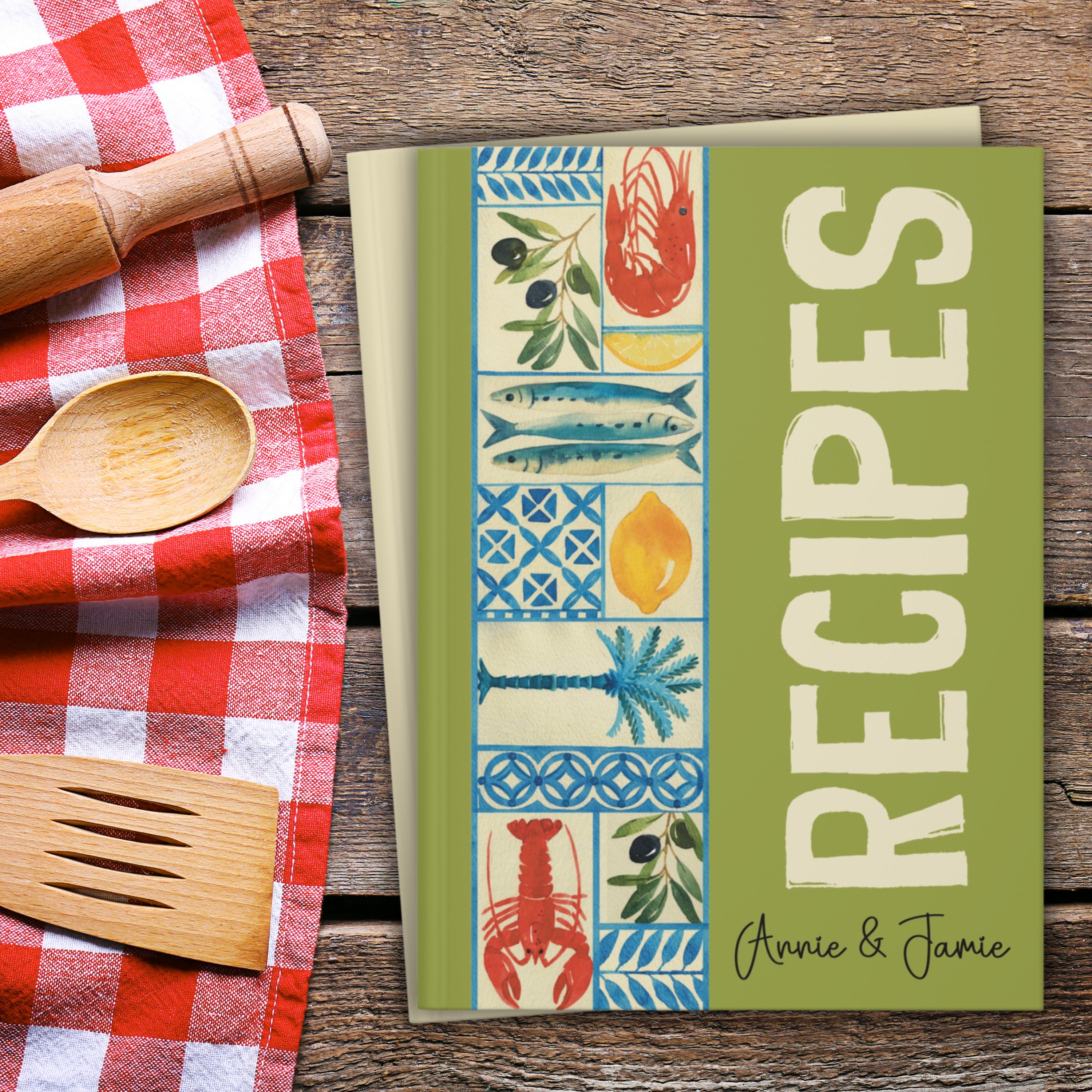 Personalized Recipe Book for Couple Gift Custom Family Recipe Book ...