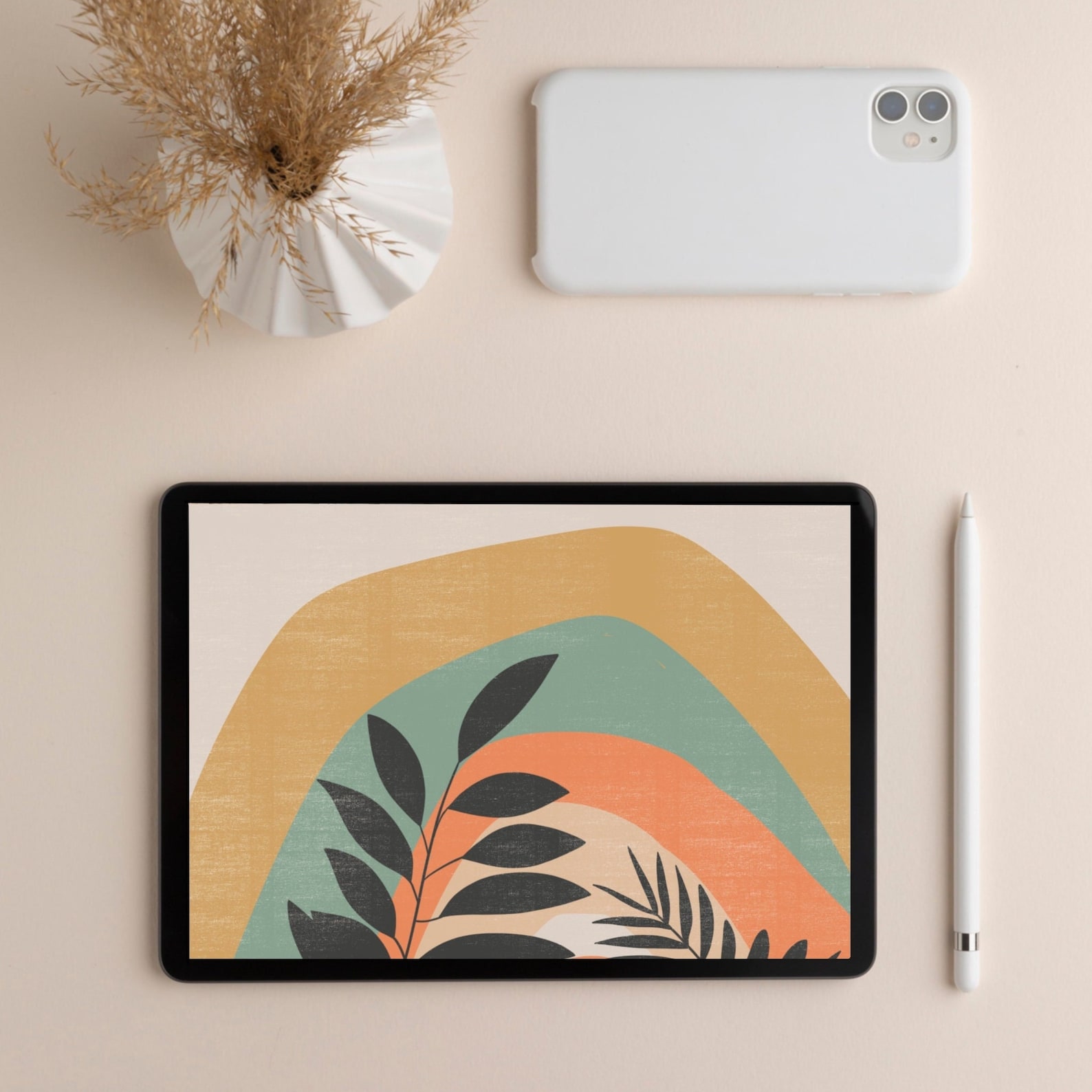 Boho Rainbow Ipad Wallpaper Boho Ipad Wallpaper Rainbow Ipad - Etsy