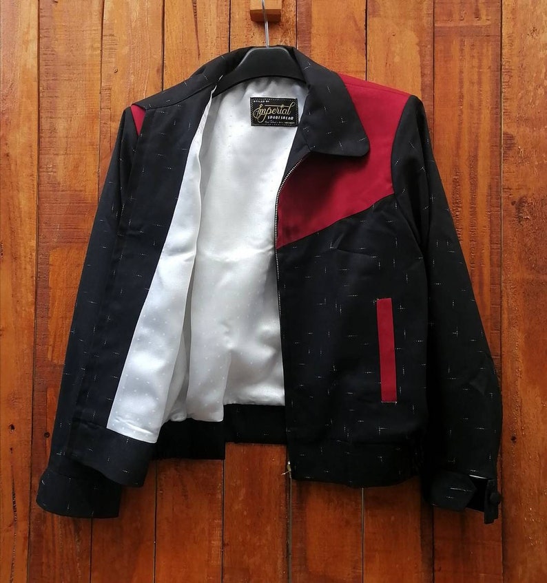 Rockabilly Two Tone Fleck Ricky Jacket | Etsy