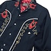 Killer Rockabilly Western Gab Jacket Embroidery Now Available in Brown ...