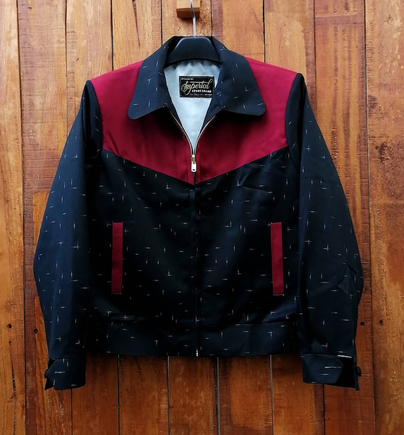 Rockabilly Two Tone Fleck Ricky Jacket | Etsy