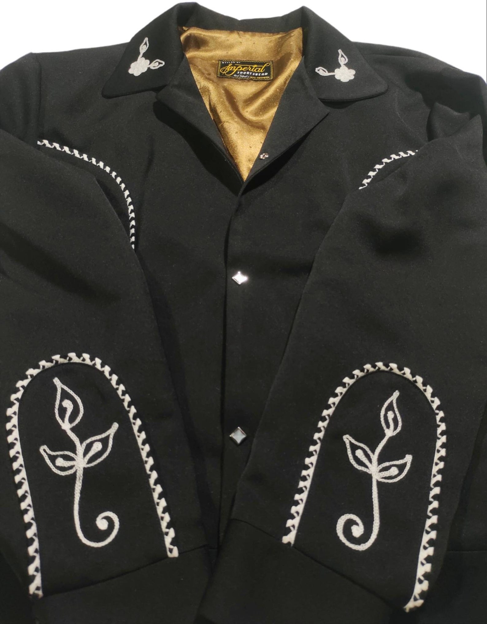 Killer Rockabilly Western Gab Jacket Imperial - Etsy