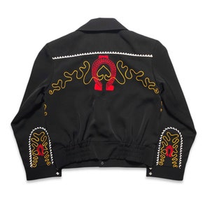 Killer Rockabilly Western Gab Jacket Embroidery Imperial - Etsy Denmark