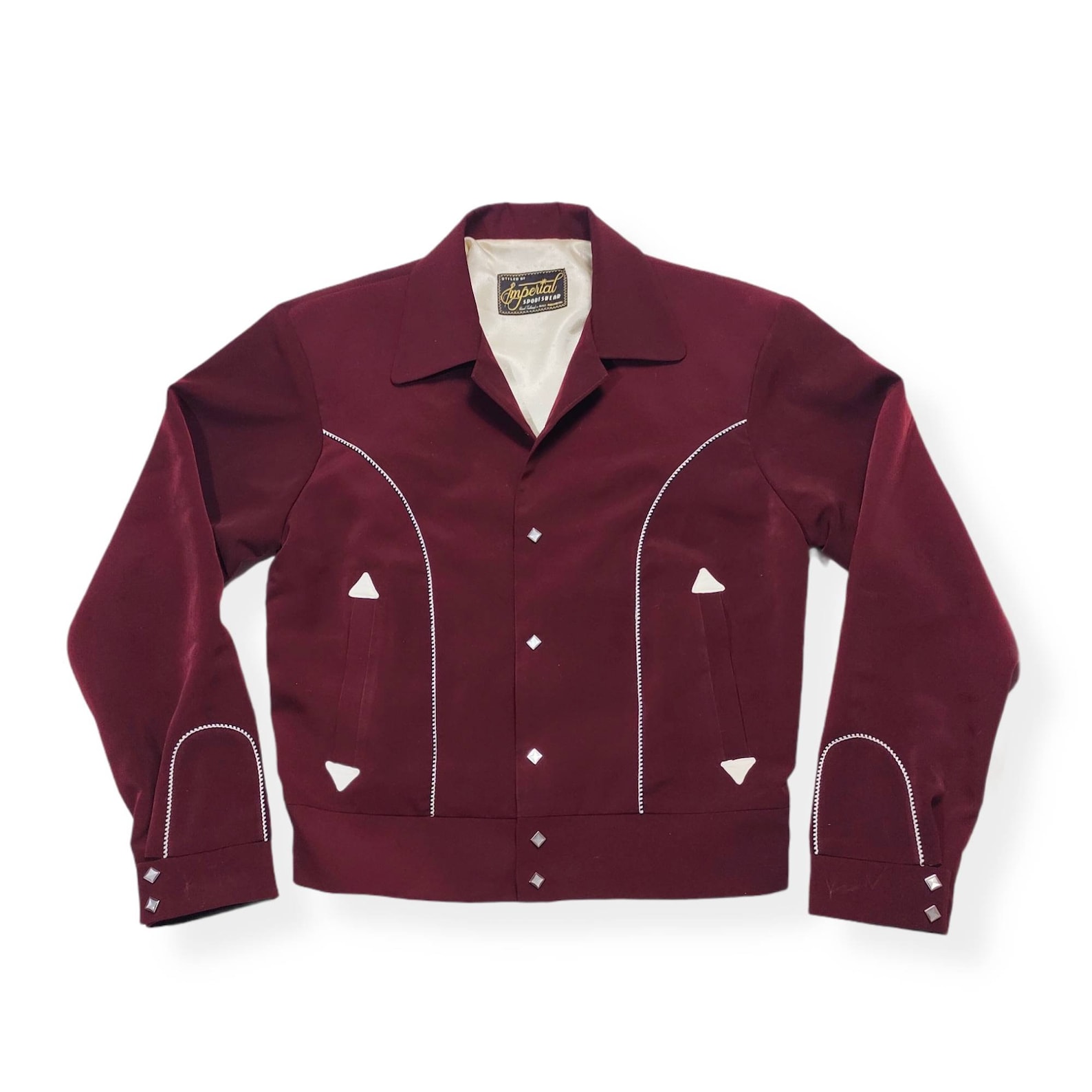 Rockabilly Gabardine Western Jacket Imperial - Etsy