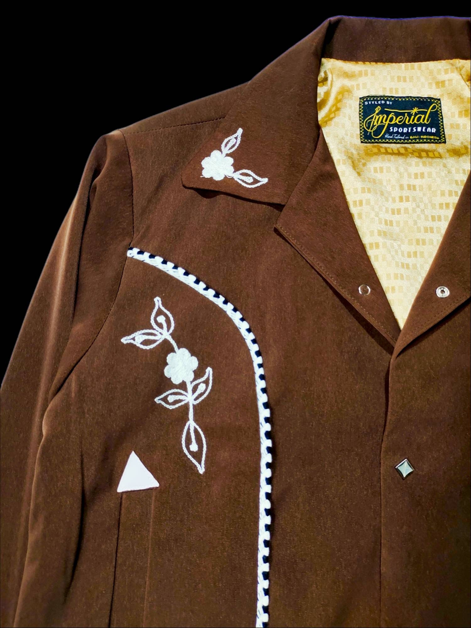 Killer Rockabilly Western Gab Jacket Imperial