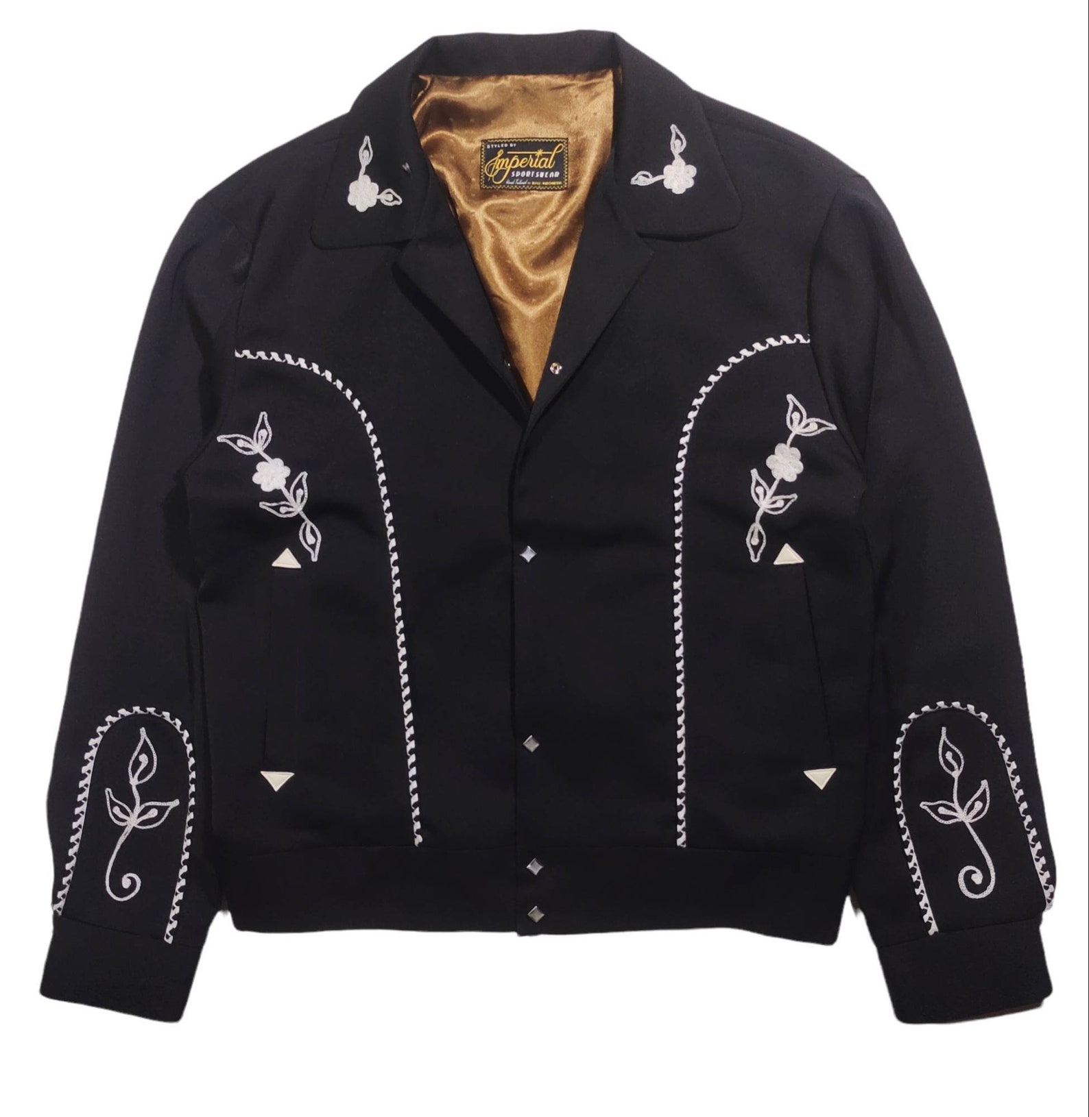 Killer Rockabilly Western Gab Jacket Imperial - Etsy