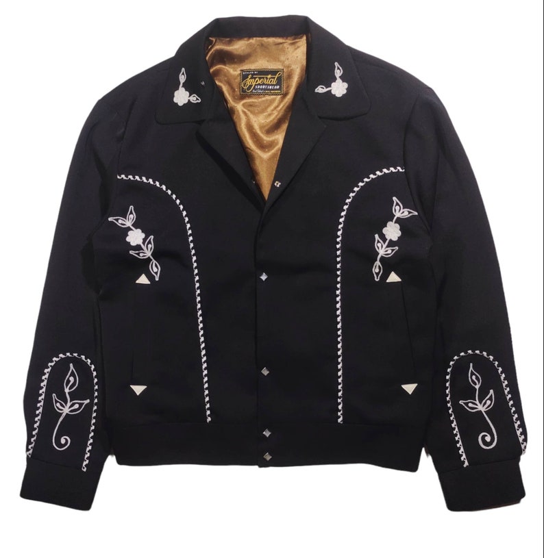 Killer Rockabilly Western Gab Jacket Imperial - Etsy