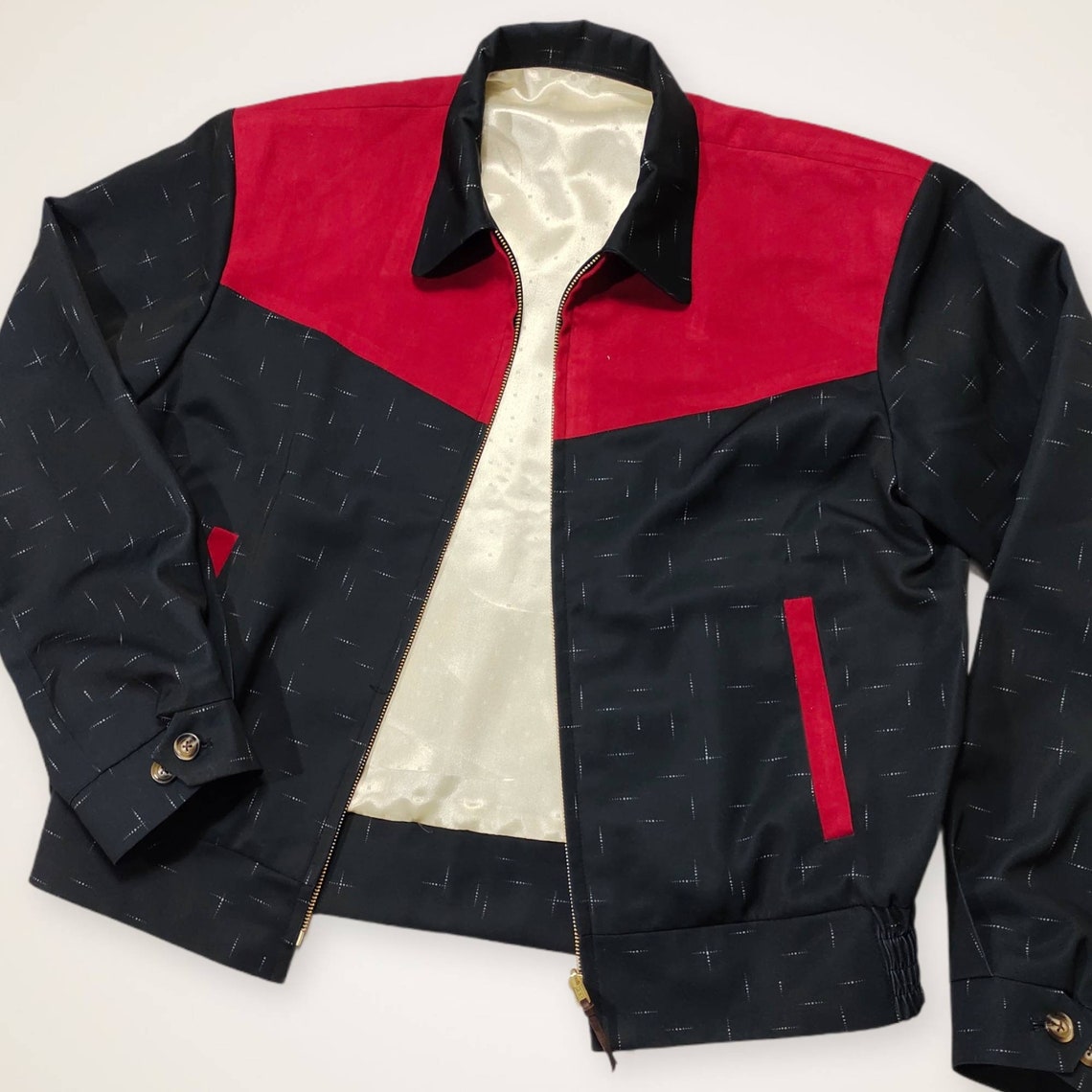 Rockabilly Two Tone Fleck Ricky Jacket - Etsy