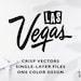 Las Vegas Text SVG | Digital Download in Svg, Dxf, Png, Pdf | Las Vegas ...
