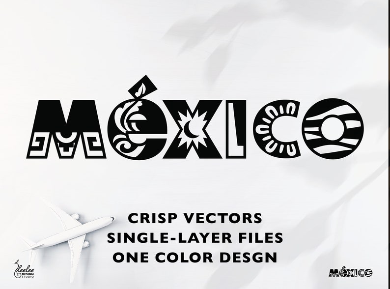 Mexico Text SVG | Digital Download in Svg, Dxf, Png, Pdf | Mexico ...