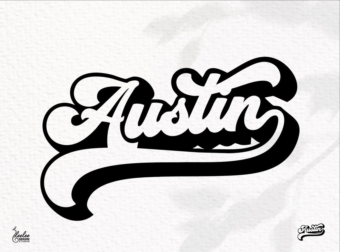 Austin Text SVG | Digital Download in Svg, Dxf, Png, Pdf | Austin ...