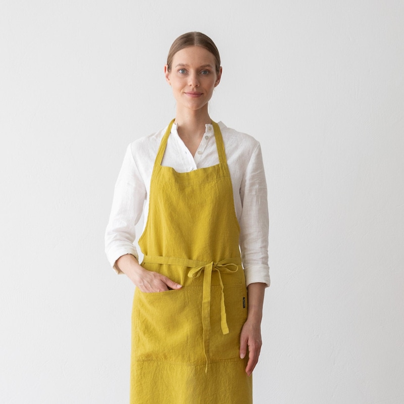Linen Apron - Etsy