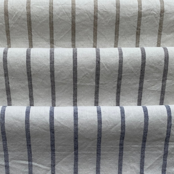 Wide Stripe Fabric - Etsy
