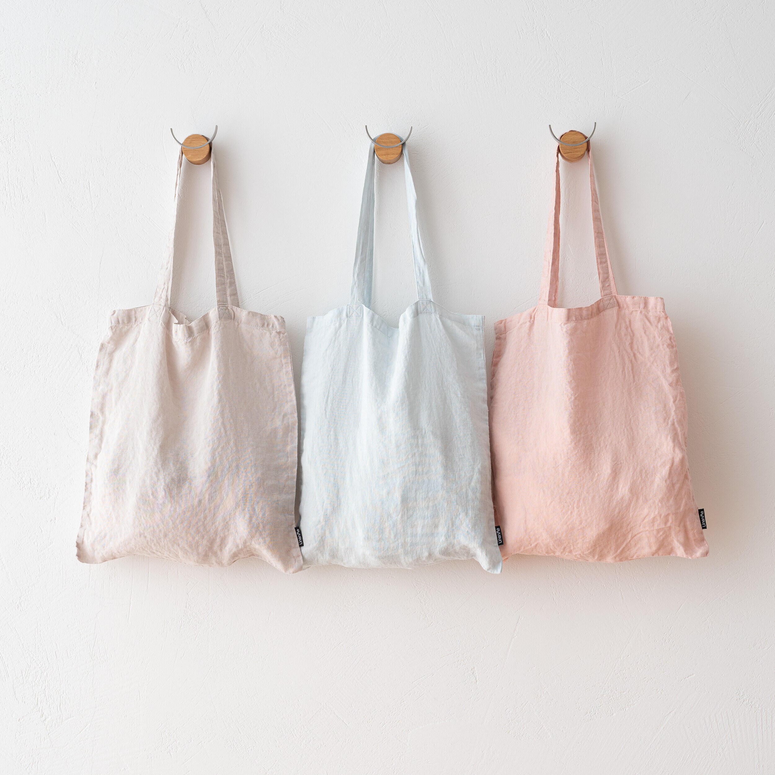 Linen Tote Bag. Linen Shopping Bag. Zero Waste Reusable Linen Bag. 100% ...