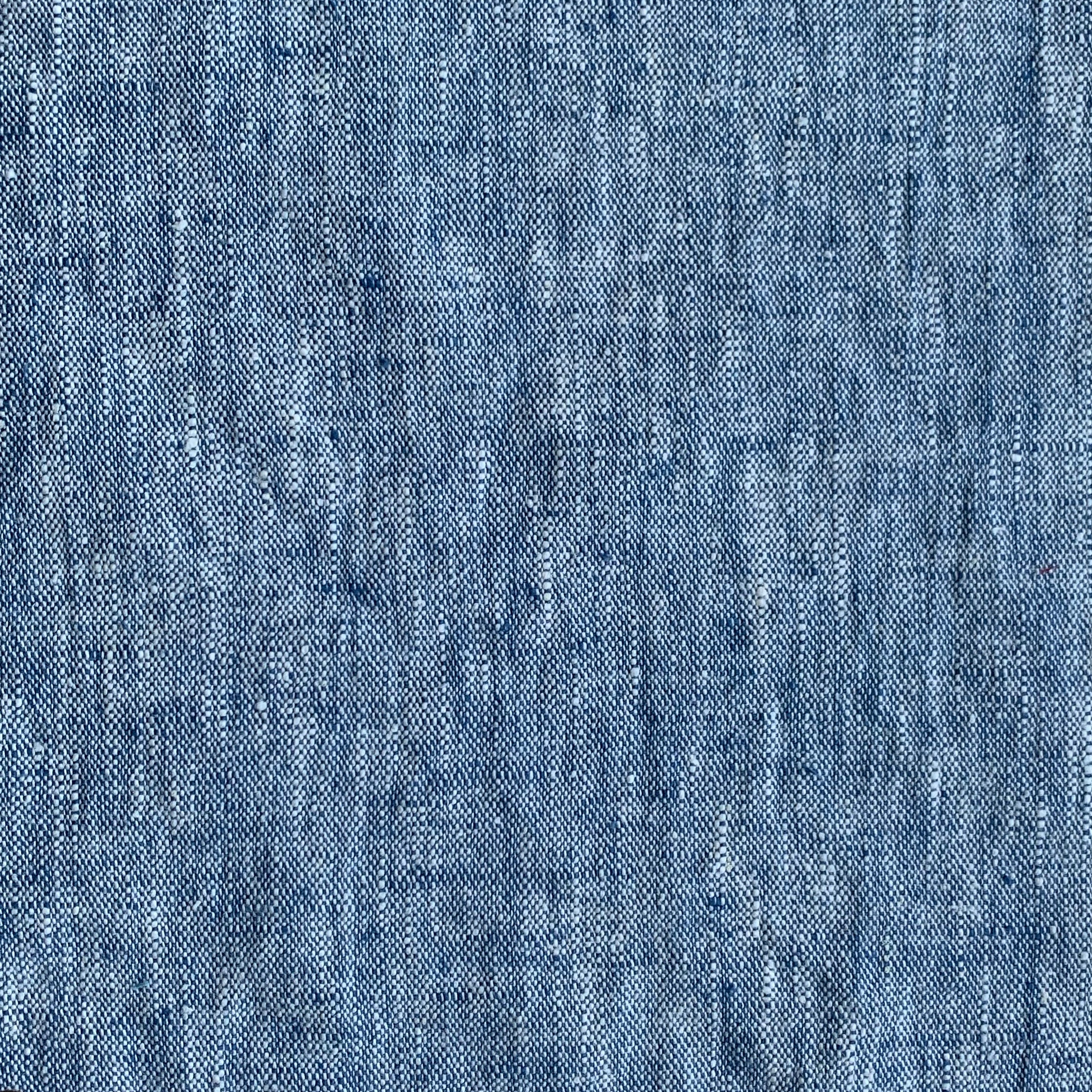 Heavy Weight Striped Linen Fabric by the Yard or Meter in Dark | Etsy UK