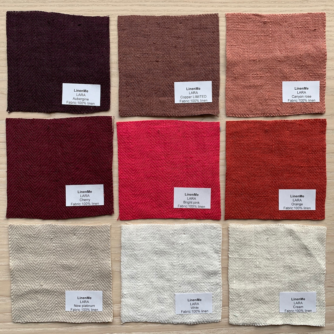 Washed Linen Napkins in Cream Ivory Colour. Herringbone | Etsy