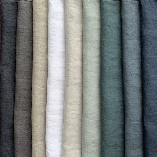 Washed Linen Fabric - Etsy