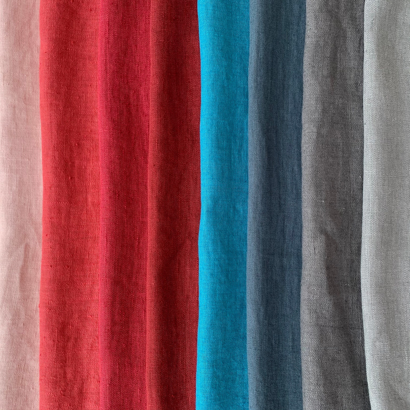 Plain Heavy Weight Linen Fabric by the Yard or Meter Rustic | Etsy