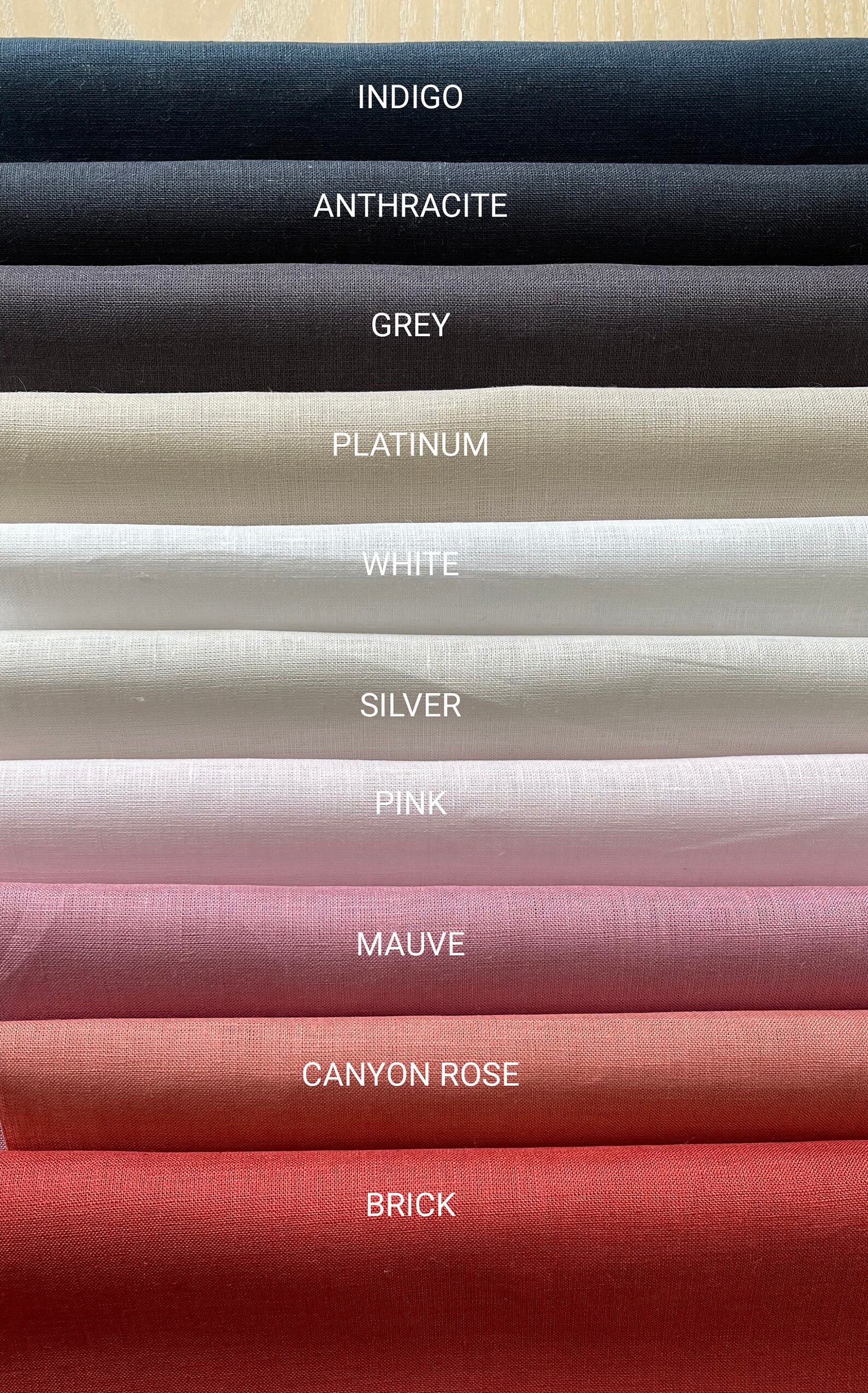 Light Weight Linen Fabric by the Yard or Meter. Width 150cm / - Etsy