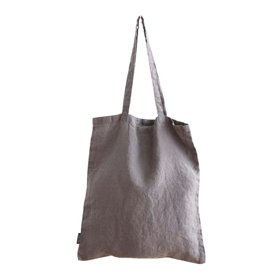 Linen Tote Bag. Linen Shopping Bag. Zero Waste Reusable Linen - Etsy