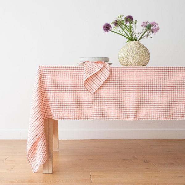 Linen Tablecloth - Etsy