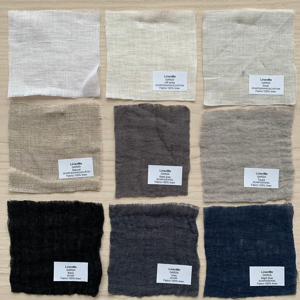 Washed Linen Summer Scarf. Softened Linen Scarves in 27 - Etsy