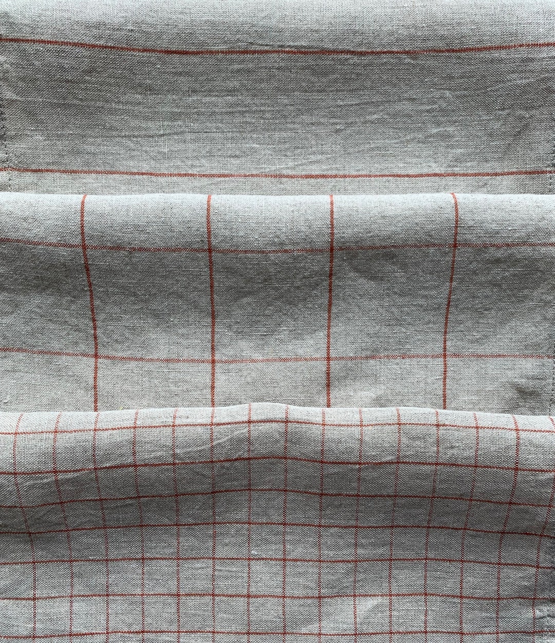 Wide 275cm / 108" Washed Linen Fabric by the Yard or Meter. Linen ...