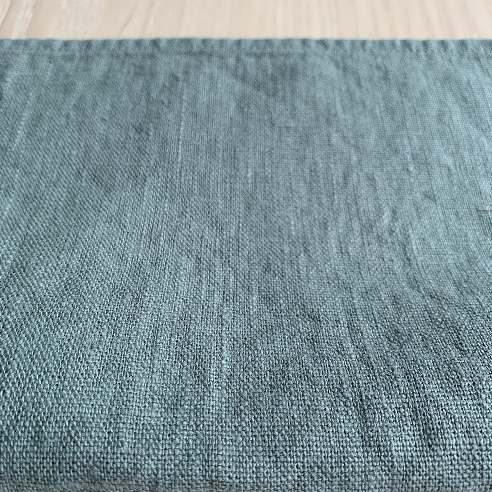 Tejido liso de lino pesado por metro tejido rústico. Tejido - Etsy España