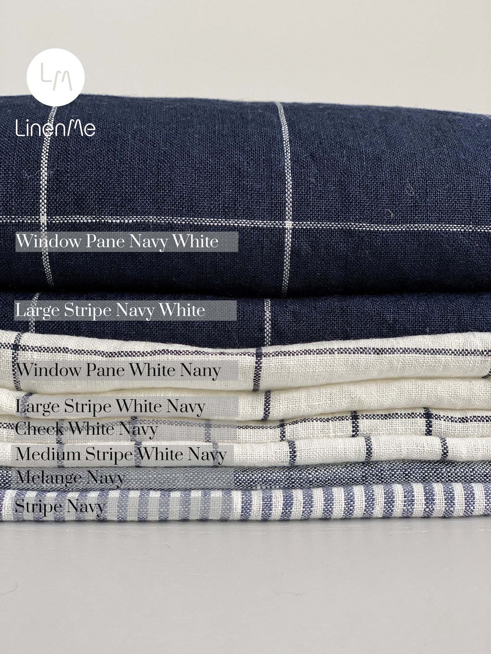 Linen Fabric by the Yard or Meter. Width 150 Cm / 59". Any Length Linen ...