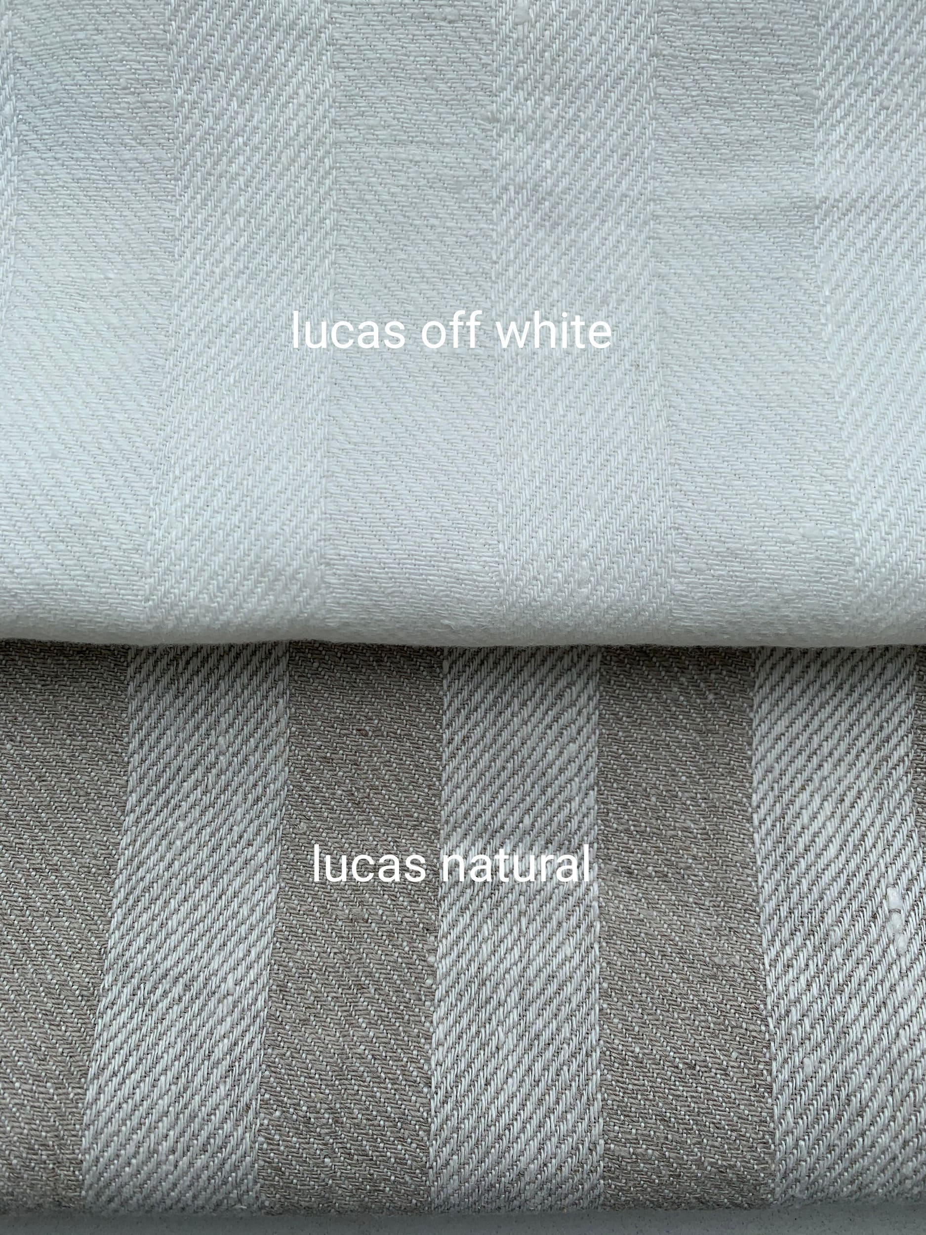 Striped Plain Herringbone Linen Fabric by the Yard or Meter - Etsy