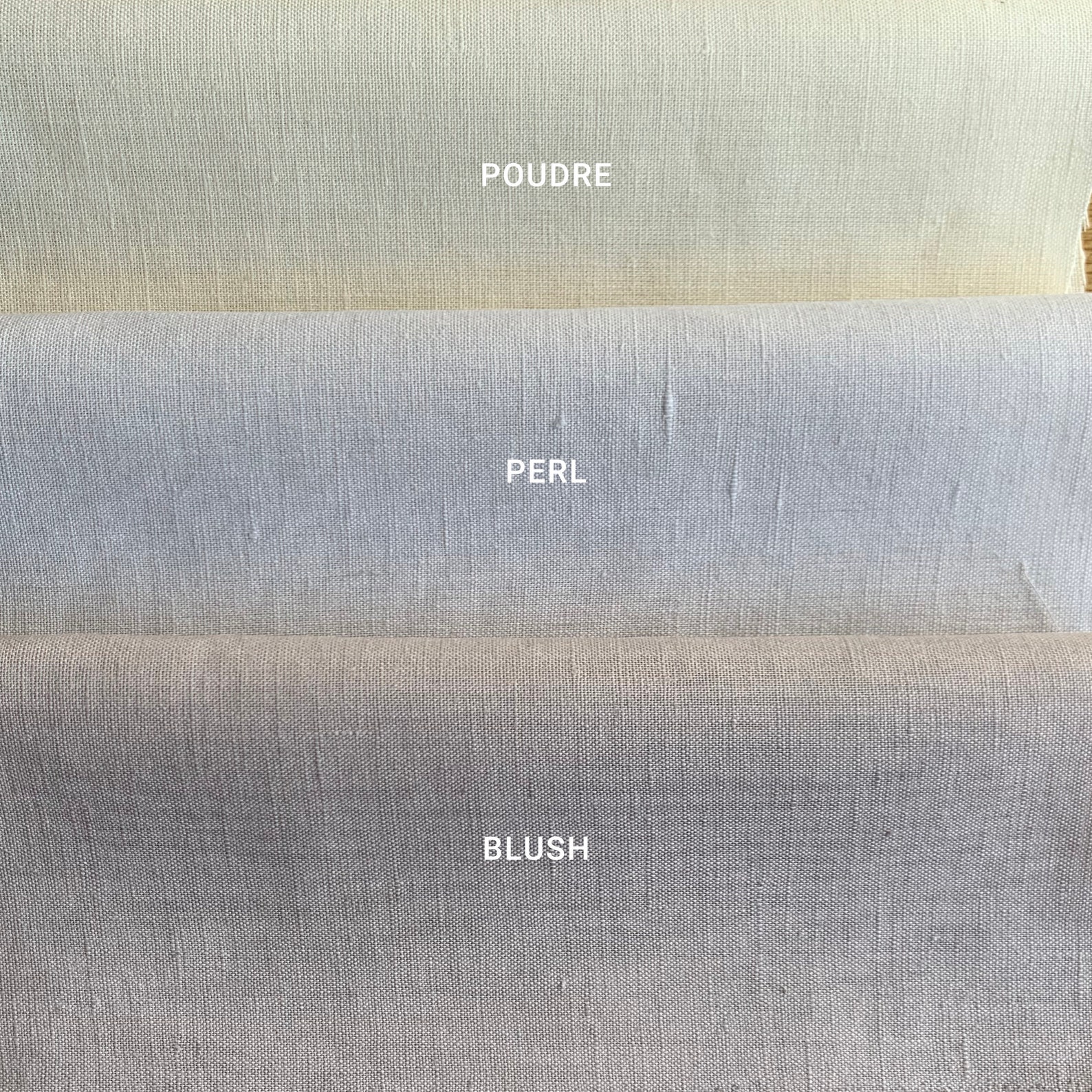 Medium Weight Linen Cotton Mix Fabric by the Yard or Meter, Plain Weave ...