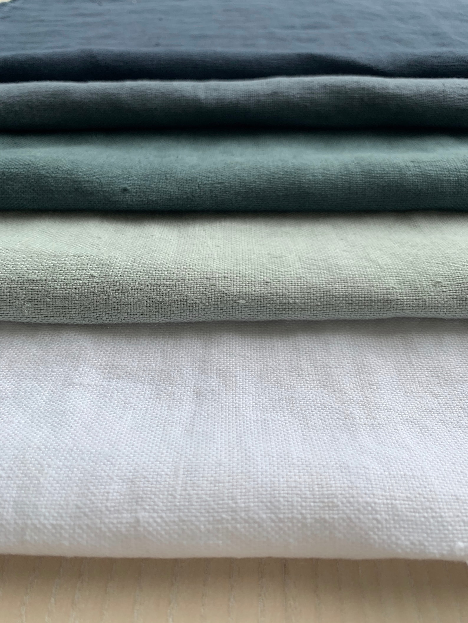 Heavy Upholstery Linen Fabric by the Yard or Meter, Washed. Linen ...