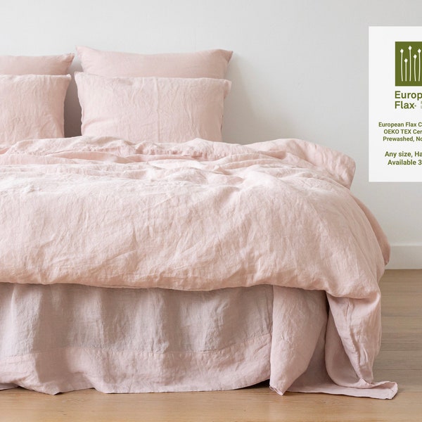 Washed Linen Bedding - Etsy